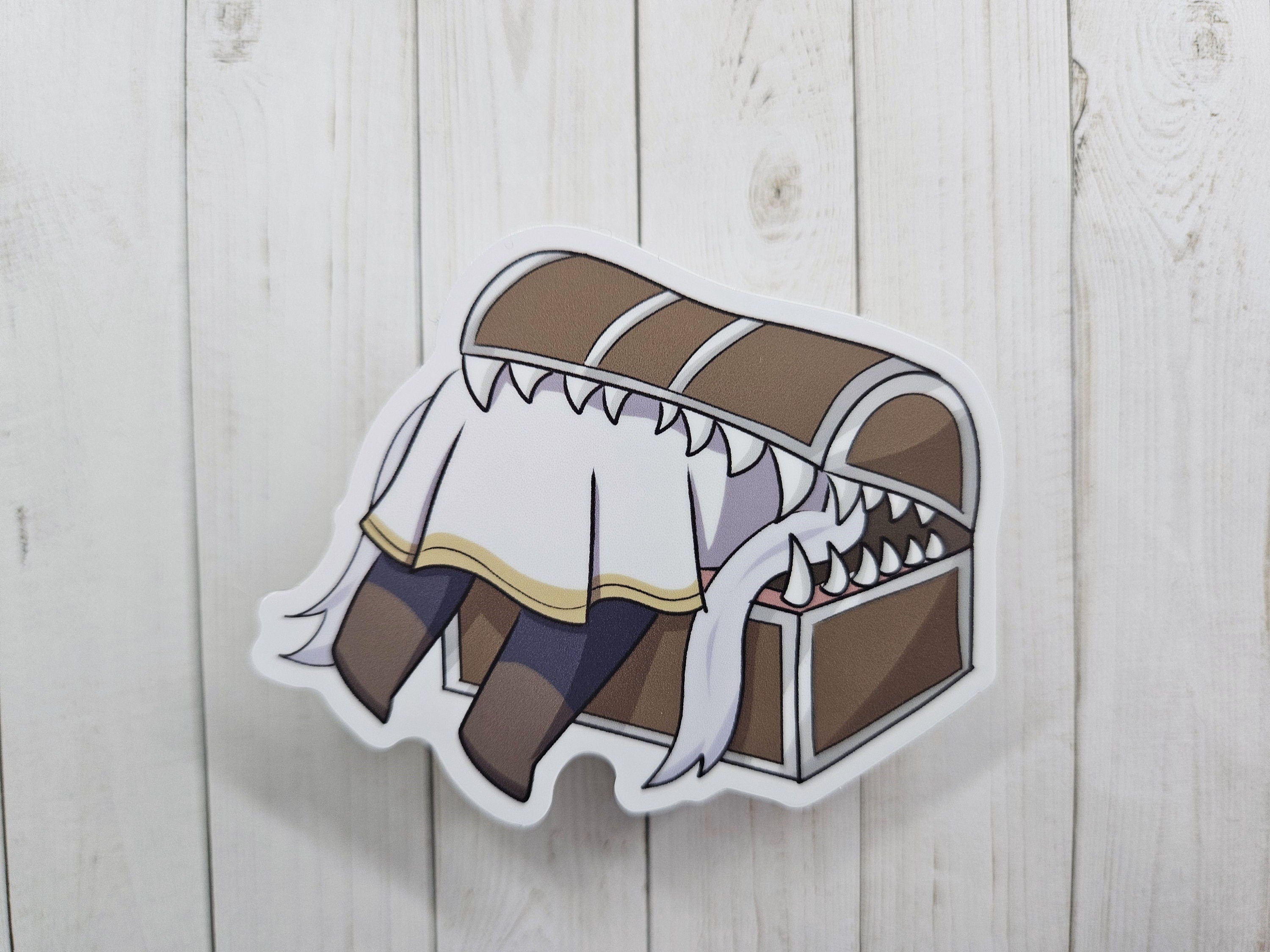 Elf Girl in a Mimic Sticker – artofmazzy